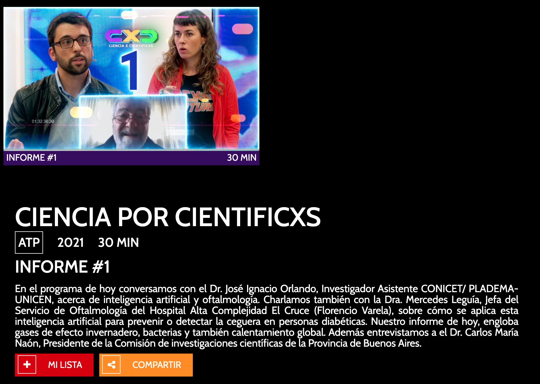 retinar en Ciencia por Cientificxs | José Ignacio Orlando